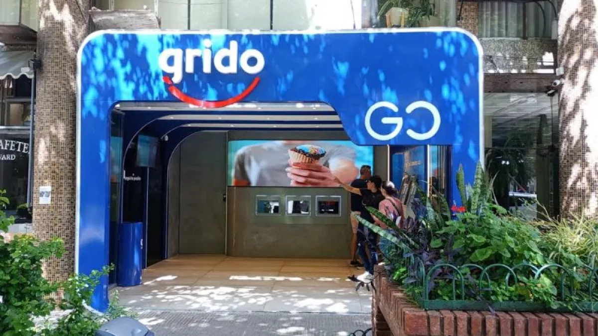 Grido Go crece: llegó la tercera heladería automatizada del país a Rosario